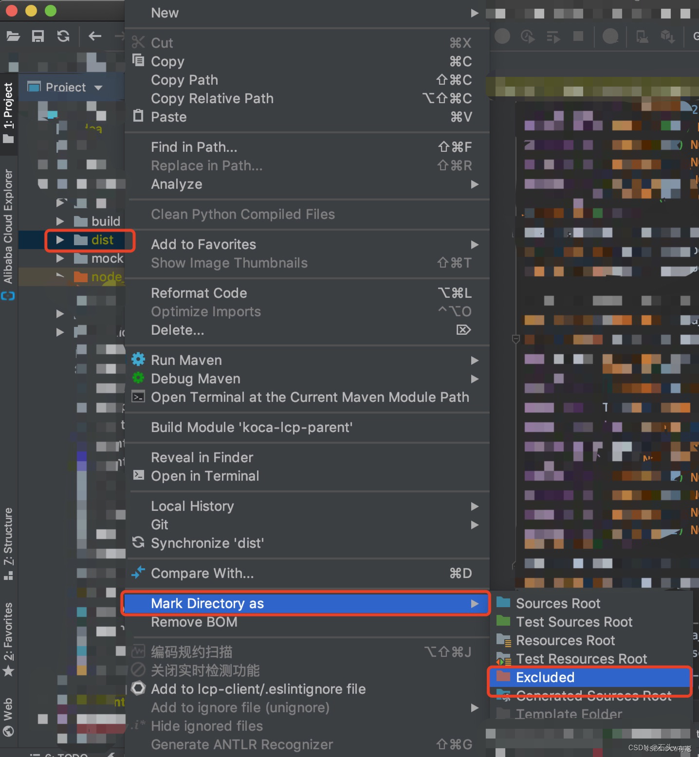 IntelliJ IDEA（或web storm）禁止某些文件夹indexing_idea关闭indexing-CSDN博客