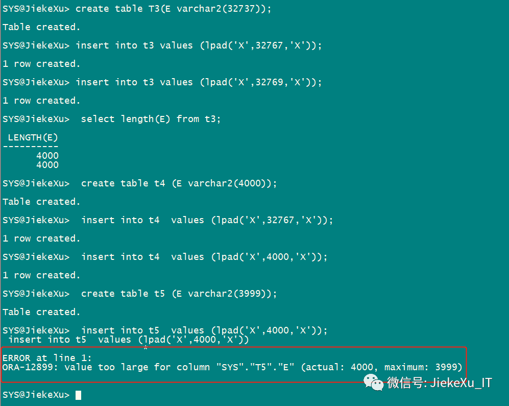 Oracle 19c 新特性|增加 VARCHAR2 数据类型的大小限制-CSDN博客