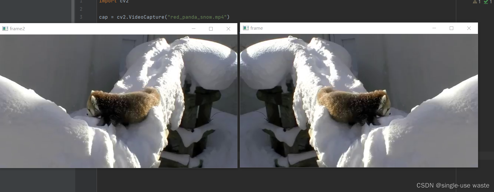 OpenCV学习笔记二：从文件或网络摄像头中载入视频_key ==27-CSDN博客