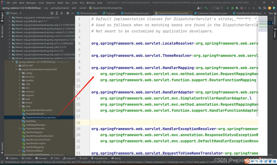 Spring MVC 五 - Spring MVC的配置和DispatcherServlet初始化过程_dispatcherservlet初始化是如何配置handlermapping的值的 ...