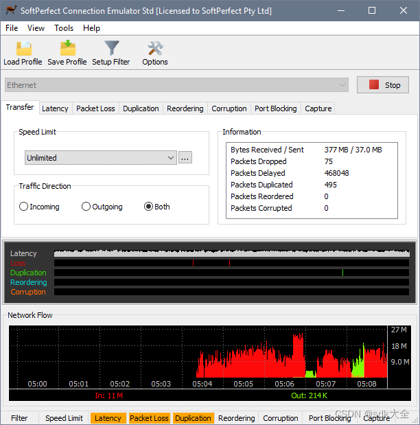网络连接模拟器：SoftPerfect Connection Emulator Crack-CSDN博客