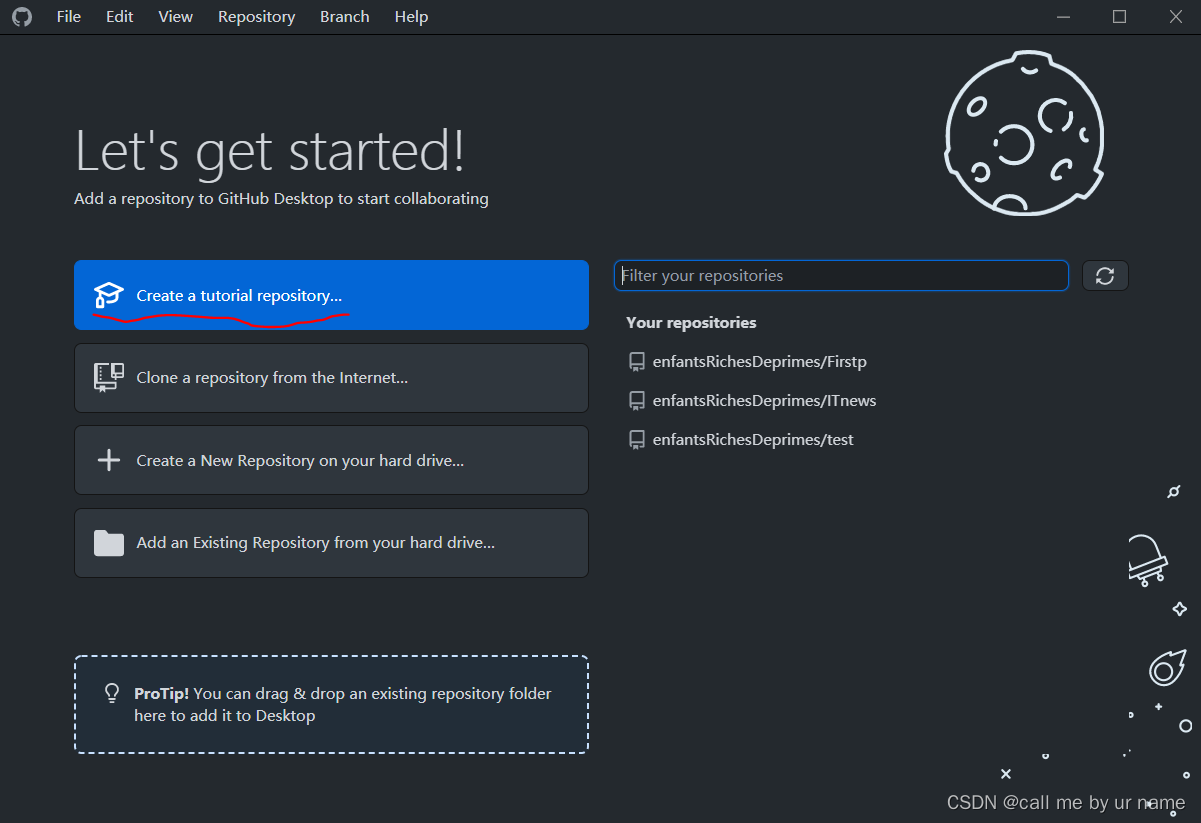 github(desktop)使用教程（三） 【保姆级】{desktop tutorial repository,创建分支，编辑文件，保存修改，commit，publish to github ...