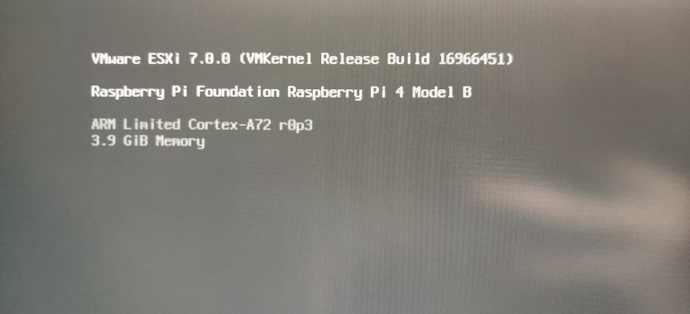 ESXi on Arm -- 树莓派4b安装ESXi_esxi arm-CSDN博客