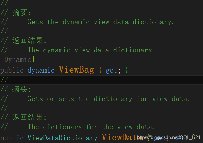 ViewBag(动态视图)、ViewData、ViewDataDictionary区分-CSDN博客