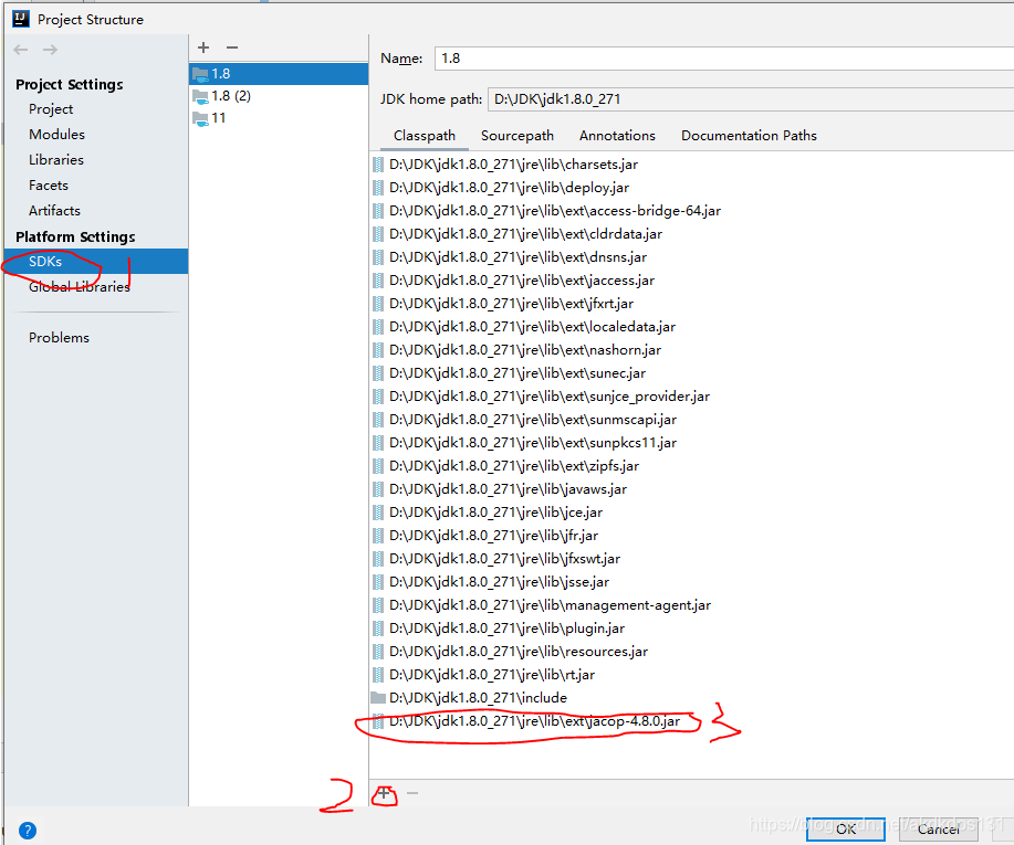 如何调用写好的jacop包中的类和函数，添加.jar文件到jdk_将本地jar 放到jdk-CSDN博客