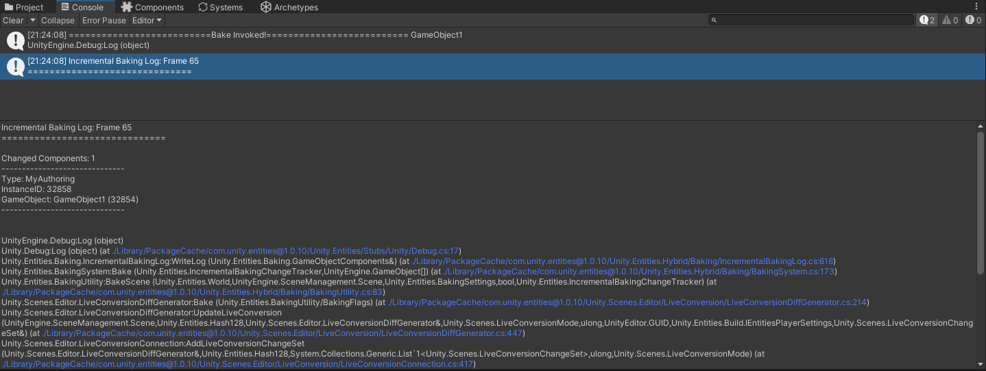Unity DOTS中的baking（一） Baker简介_dots baker执行时机-CSDN博客