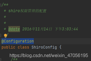 shiro权限管理的配置_public defaultwebsecuritymanager sessionssecuritym-CSDN博客
