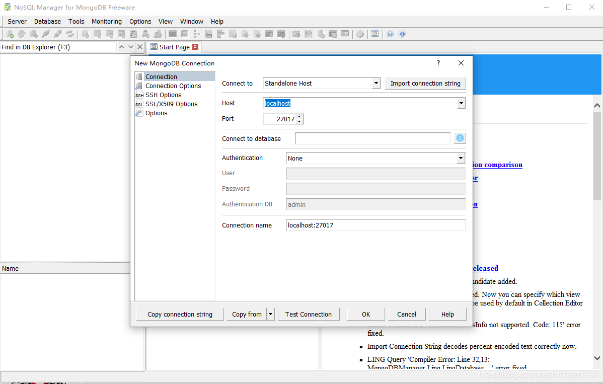 NoSQL型数据库——MongoDB体验(003)——MongoDB图形管理工具_nosql manager for mongodb修改背景色-CSDN博客