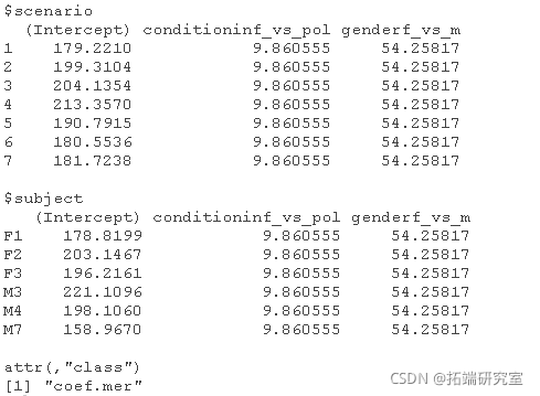 R语言用线性混合效应（多水平/层次/嵌套）模型分析声调高低与礼貌态度的关系_r lmm-CSDN博客