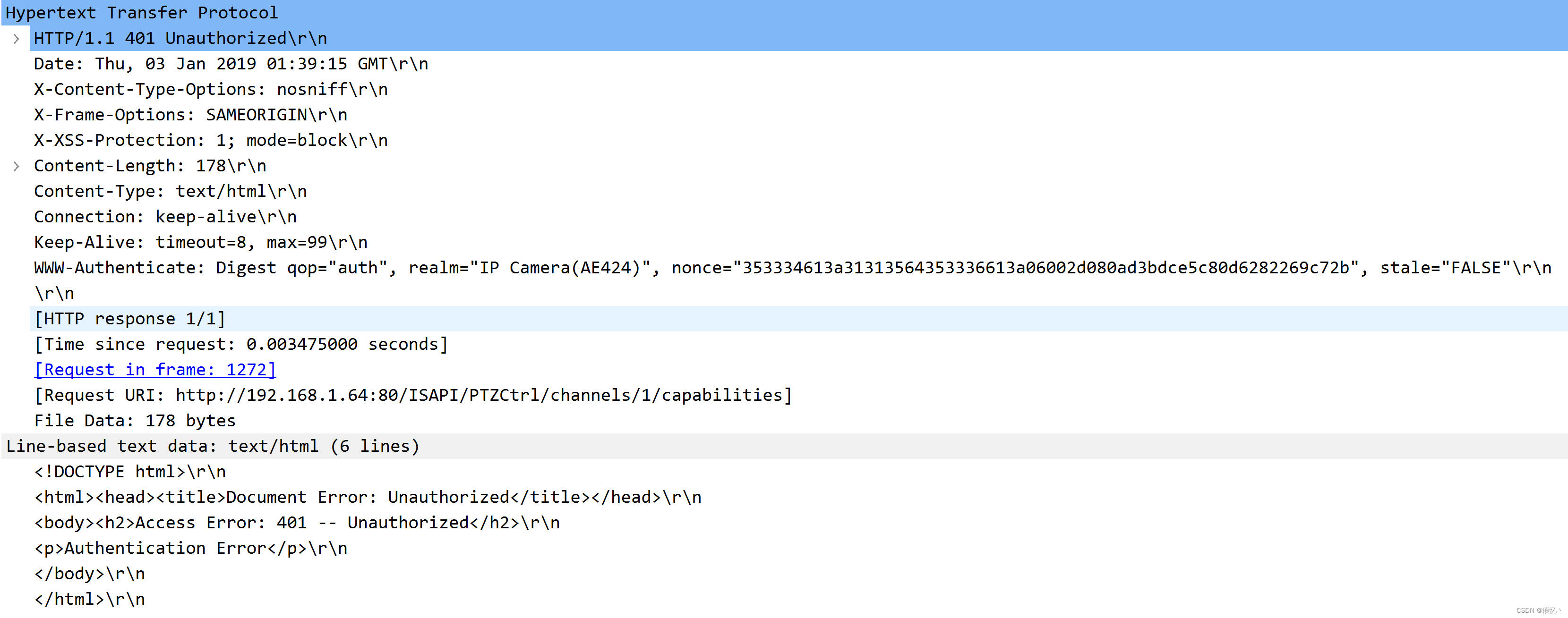 Qt HTTP 摘要认证(海康球机摄像机ISAPI开发)_海康 isapi-CSDN博客