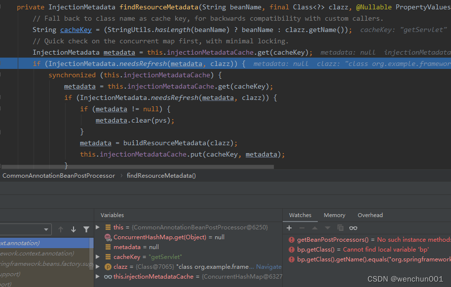 java.lang.IllegalStateException: Failed to introspect Class from ClassLoader [sun.misc.Launcher ...