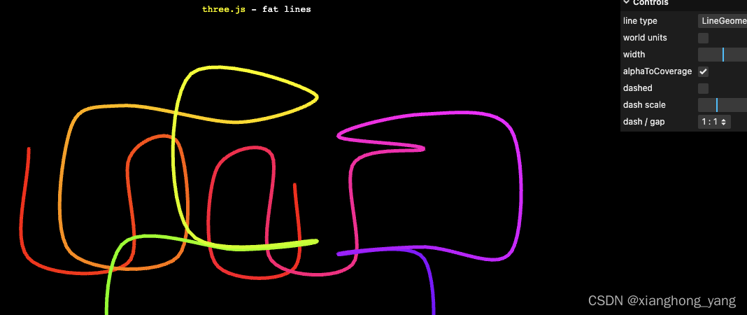 Threejs绘制有宽度的线(line2) Threejs Line2 Csdn博客