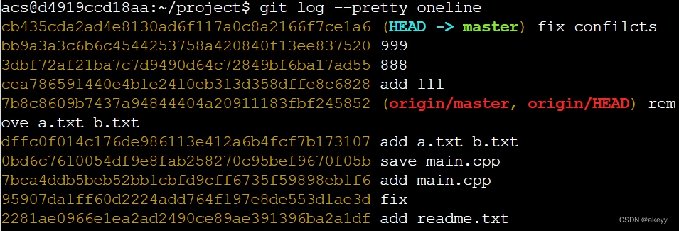 AcWing-Linux基础课-5.git_acwing git-CSDN博客