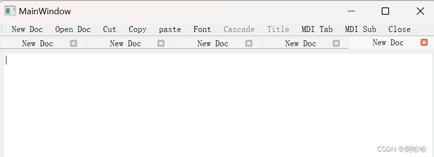 【嵌入式——QT】MDI应用程序设计_qt mdi-CSDN博客