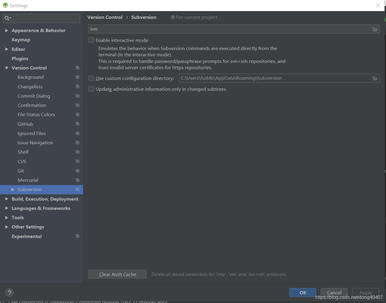 svn: E230001: Server SSL certificate verification failed: certificate issued for a different ...