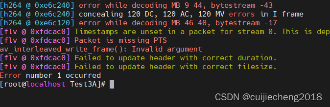 FFmpeg:Packet is missing PTS av_interleaved_write_frame():Invalid argument-CSDN博客
