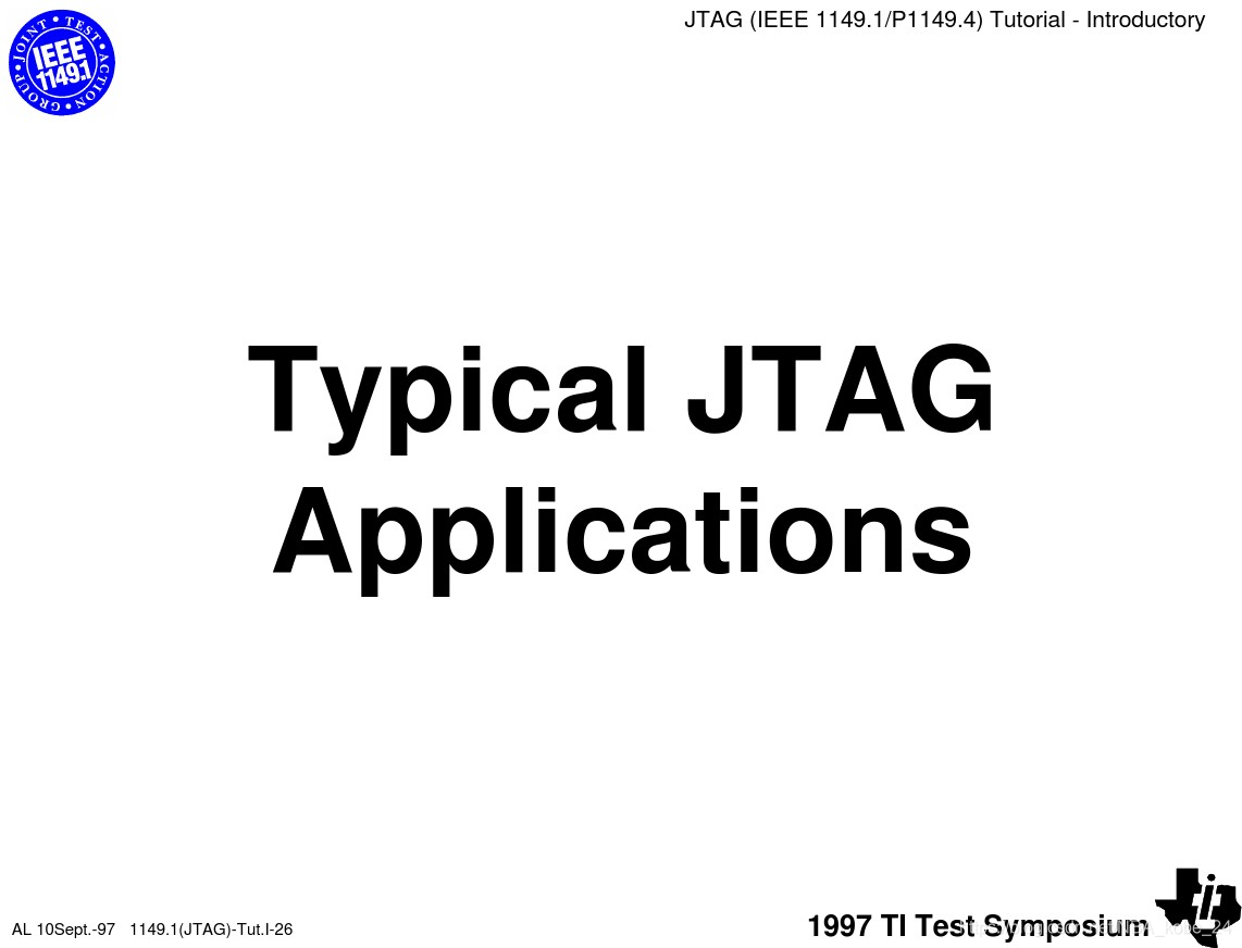BOUNDARYSCANBoundary Scan 详解 From IEEE-JTAG-1149