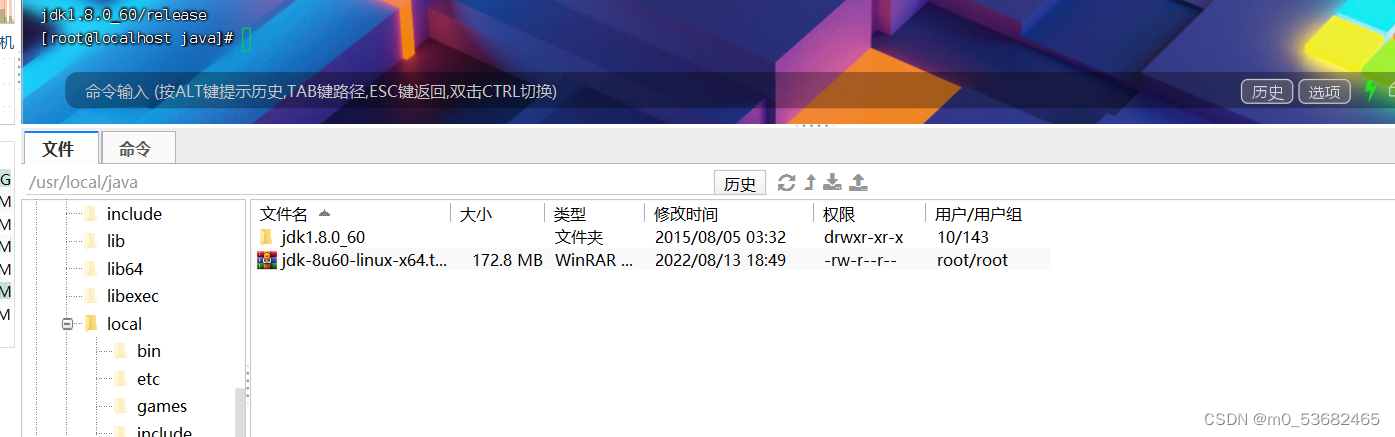 Centos 7 安装 JAVA环境(JDK 1.8)_centos 安装java1。8。0-CSDN博客