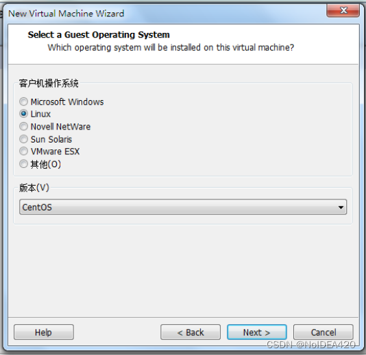 详解使用VMware虚拟机安装Linux操作系统（CentOS6)_vmware怎么选择客户机操作系统linux-CSDN博客
