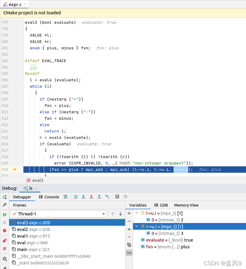 Linux expr2+3 调试：自定义eval实现及其处理流程-CSDN博客