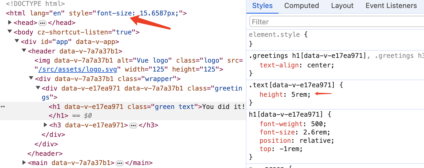 vue3+vite项目自动转换 px 为 rem_vite px转rem-CSDN博客