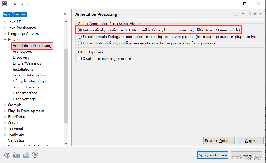 eclipse支持mapstruct，解决ClassNotFoundException-CSDN博客
