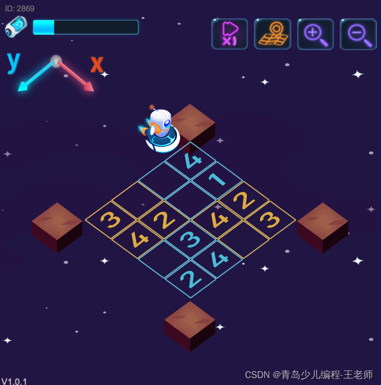 ICode国际青少年编程竞赛- Python-2级训练场-数独_icode数独-CSDN博客