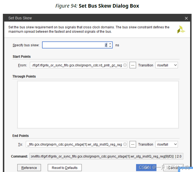 Xilinx CDC Constraints(ug903: Chapter6 )_ug903 xilinx-CSDN博客