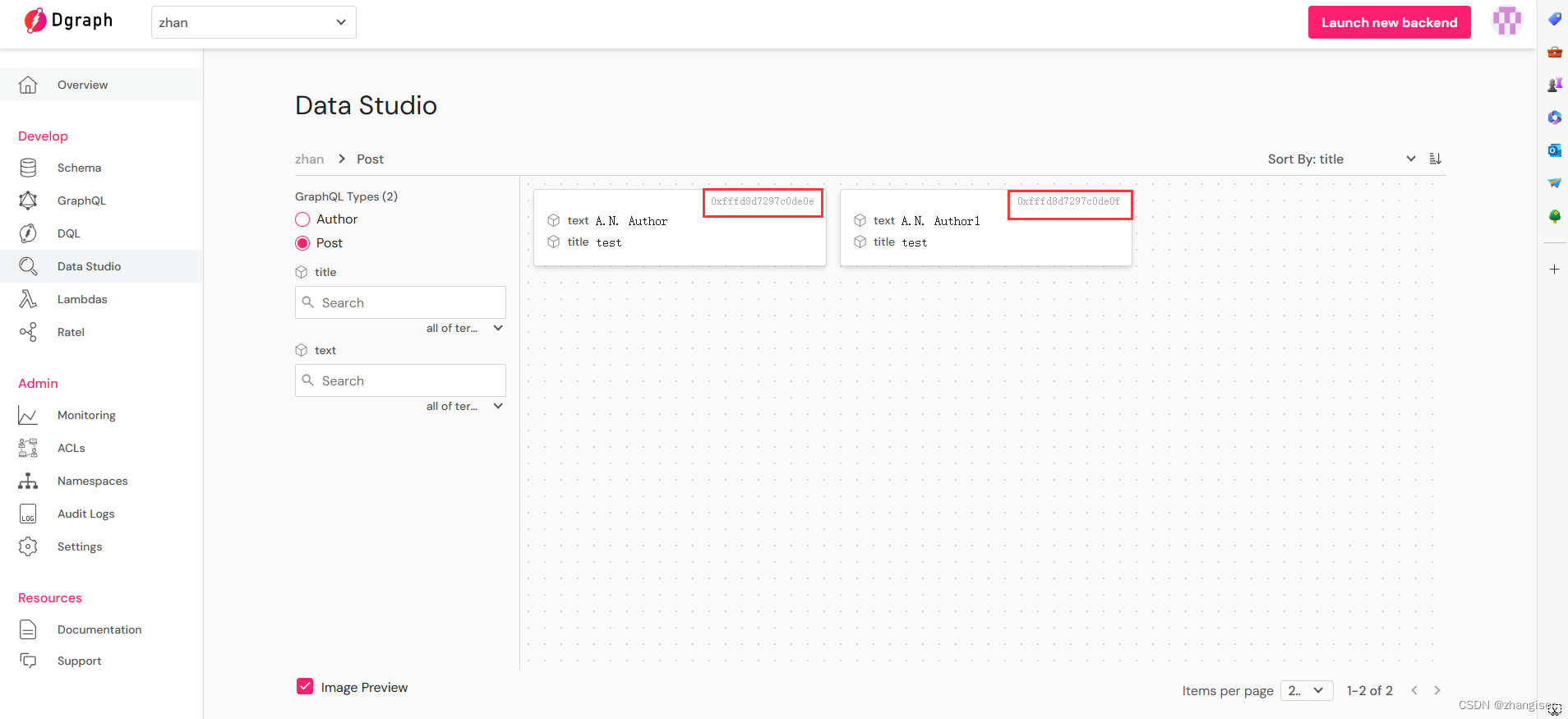 Dgraph 入门教程六《增删改查》_dgraph 条件修改-CSDN博客