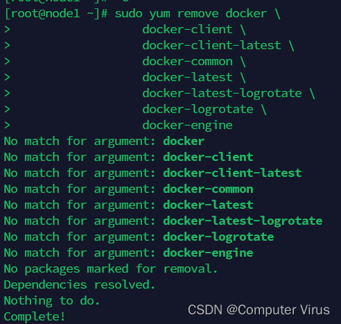 CentOS7下Docker的卸载与全新安装步骤-CSDN博客