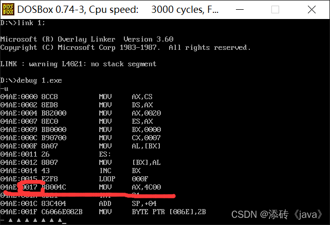 学习使用[bx]和loop：Debug汇编程序实践-CSDN博客