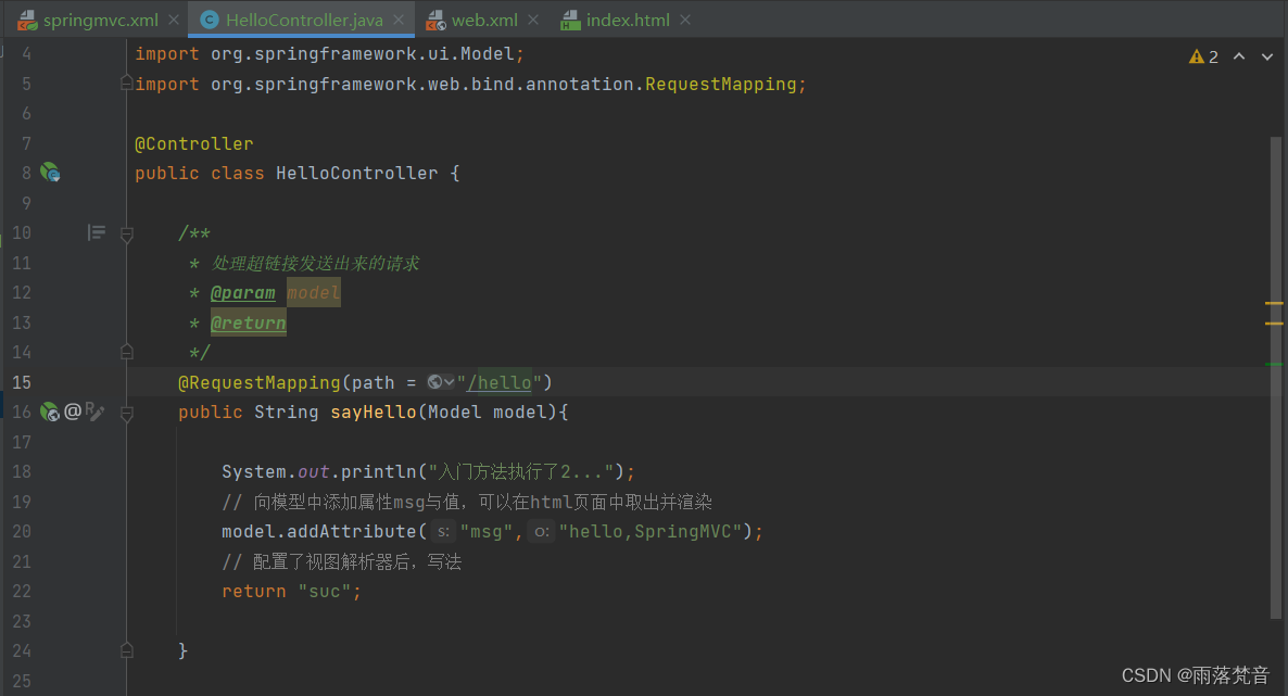 SSM——16.SpringMVC的概述及基本原理_ssssm-CSDN博客