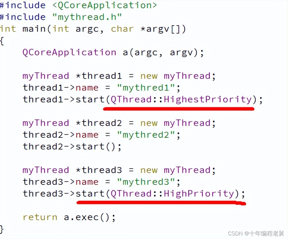 QT5 Thread线程_qt5 线程-CSDN博客