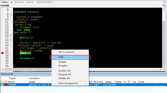 IAR EWARM断点使用介绍-条件代码断点_iar条件断点-CSDN博客