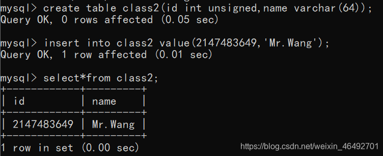 Mysql数据库列的类型—整数类型mysql中整数类型unsigned是一个列属性 Csdn博客