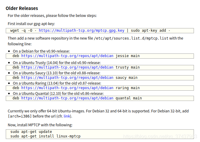 MPTCP for Ubuntu18.04_mptcp ubuntu-CSDN博客