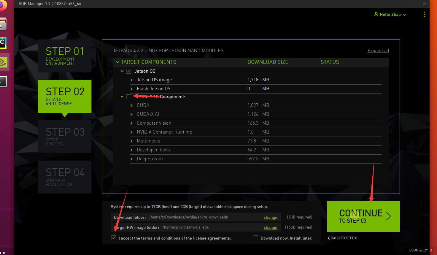 Jetson 学习笔记(十六)：使用SDK Manager烧录Jetson Nano_nvidiasdkmanager烧录-CSDN博客