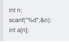 C语言 数组在定义时长度不能用变量_数组长度可以是变量吗-CSDN博客