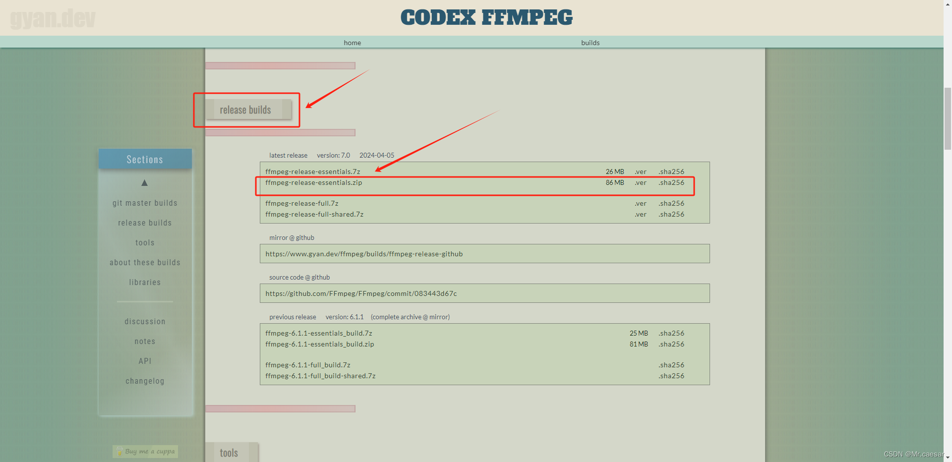 ffmpeg安装使用（详细）_ffmpeg win7-CSDN博客
