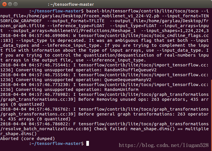 生成tflite文件过程中遇到的问题及解决方案exception Failed To Load Trainedtflite Did Yo Csdn博客
