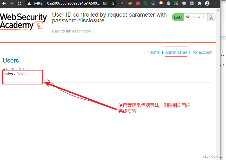 burp靶场--访问控制【越权】_lab: unprotected admin functionality-CSDN博客