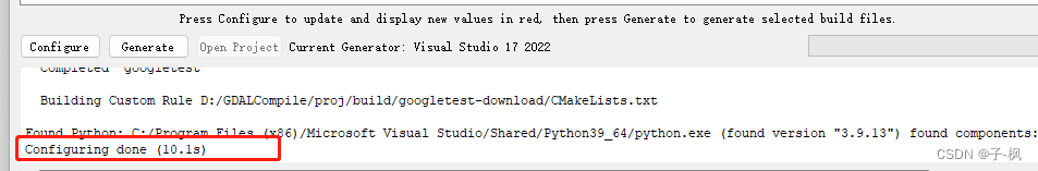 Win11下基于cmake-3.26.3 完美编译 proj-9.2.0 源码_proj9需要tiff-CSDN博客