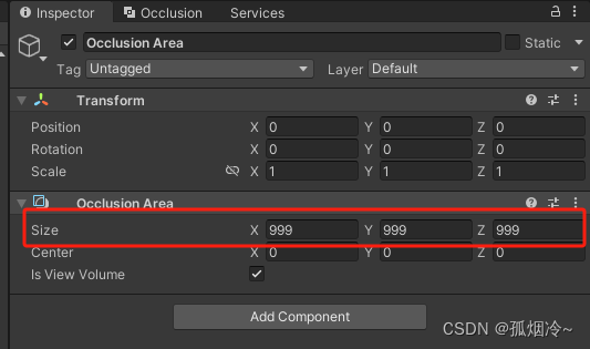 Unity性能优化篇(五) 遮挡剔除_unity 遮挡剔除-CSDN博客