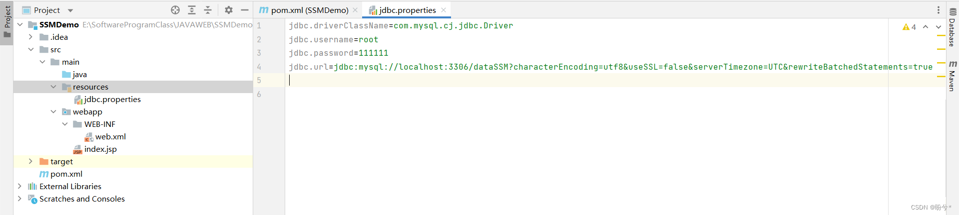 IDEA初始化SSM项目(从零开始)_idea ssm项目配置tomvat-CSDN博客