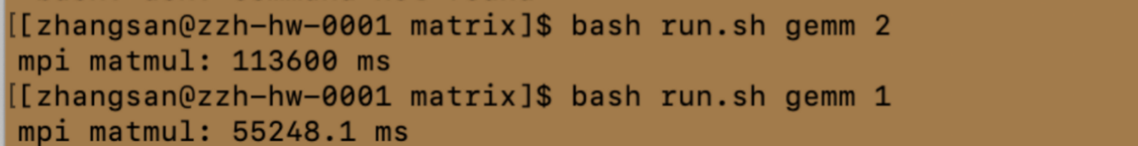 高性能并行计算华为云实验一：MPI矩阵运算_mpirun hostfile-CSDN博客