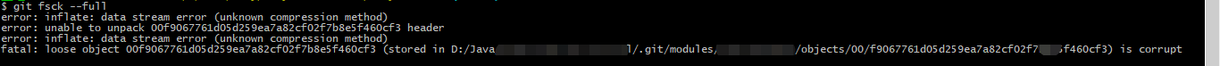 Git inflate: data stream error_git inflate data stream error-CSDN博客