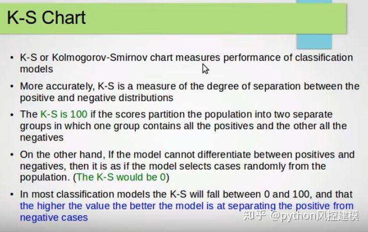 KS(Kolmogorov–Smirnov)模型区分能力指标_ks检验表-CSDN博客