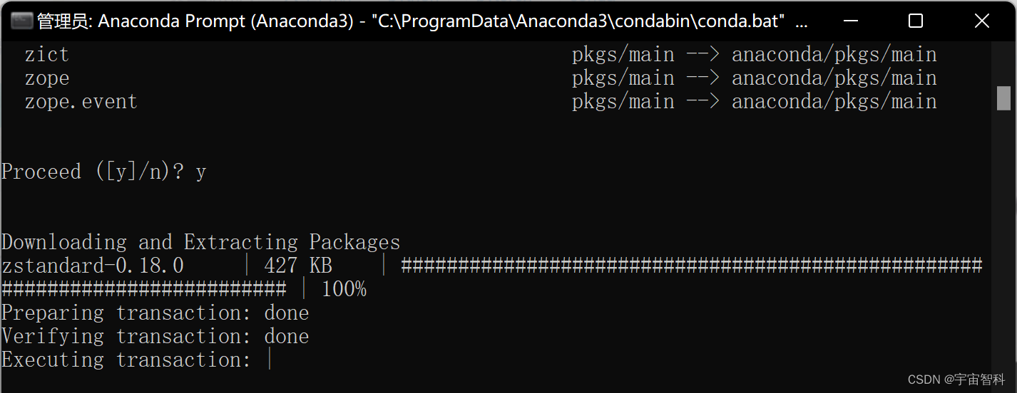Windows下，conda中提示EnvironmentNotWritableError_environmentnotwritableerror: the current user does ...