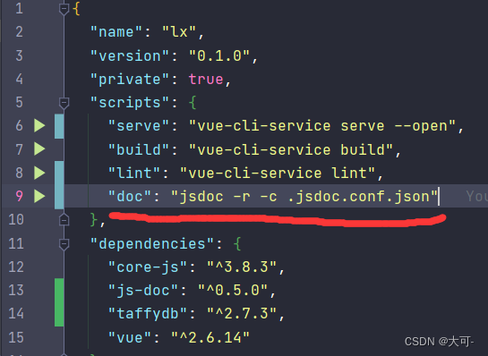 Vue.js模板编译与文档自动化：npm包管理与jsdoc配置-CSDN博客