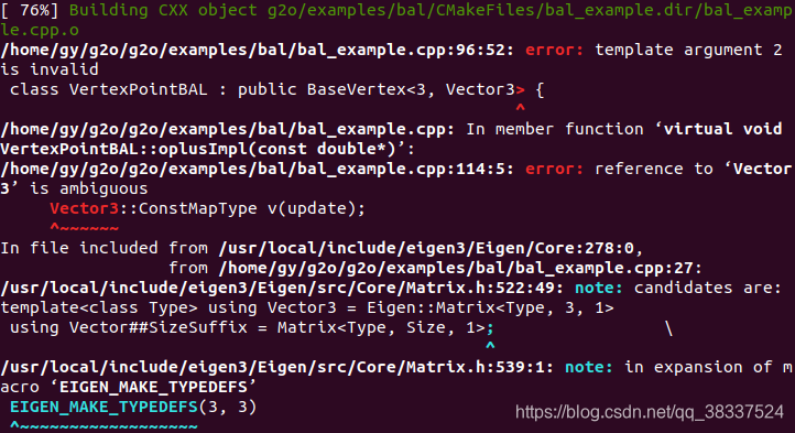Ubuntu18.04安装g2o，及问题解决-CSDN博客